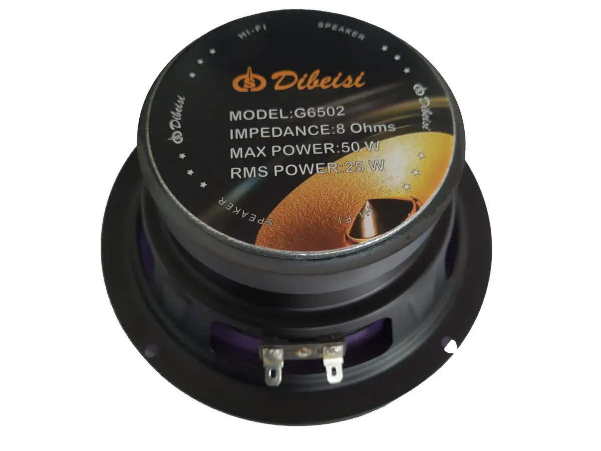 Basový reproduktor Dibeisi DBS G6502-8, 50 W, 8 Ohm | Repra.eu